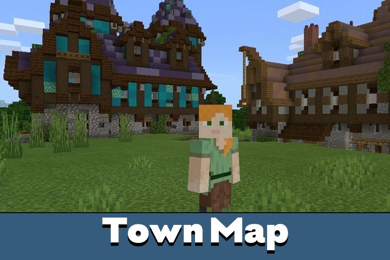 Download Town Map for Minecraft PE - Town Map for MCPE