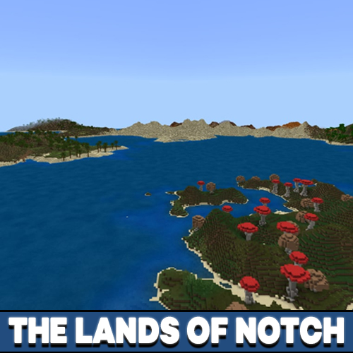 Download Minecraft PE The Lands of Notch Map: Notchland