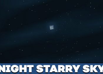 Download Minecraft PE Seus Shaders: Beautiful Night Sky
