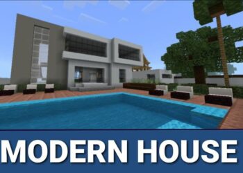 Download Instant House Minecraft PE Mod: fast house building