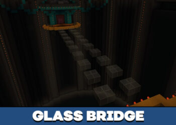 Download Minecraft PE Squid Game Map: Glass Bridge