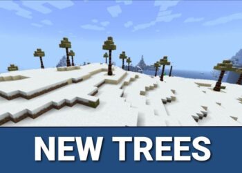 Download Tree Minecraft PE Mod: New types of trees