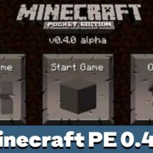 Download Minecraft PE 0.4 - MCPE 0.4