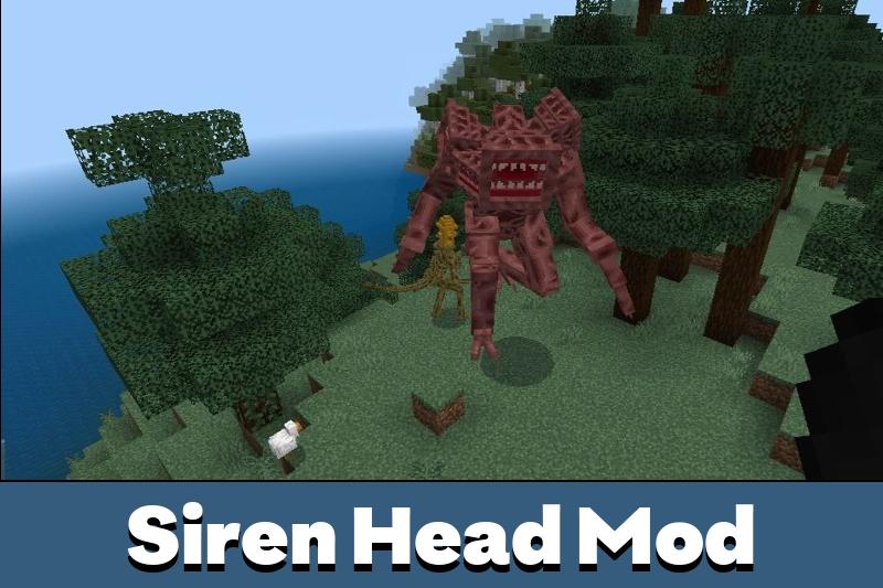 Download Siren Head Mod for Minecraft Bedrock Edition