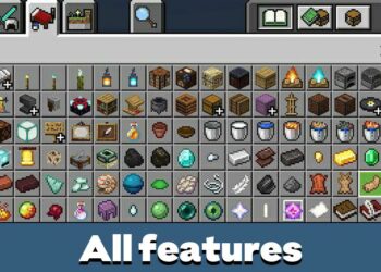 Download Item Physics Minecraft PE mod: unique features