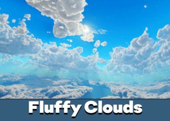 Download Clouds for Minecraft PE mod: realistic sky