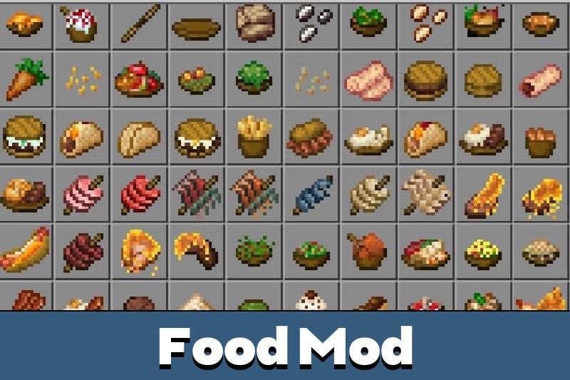 Download Food Mod for Minecraft Bedrock Edition