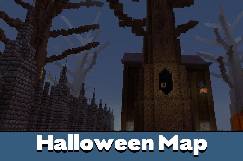 Download Halloween Map for Minecraft Bedrock Edition