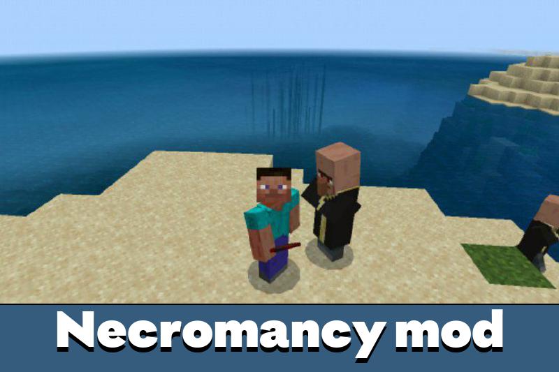 Download Necromancy for Minecraft PE mod: powerful magicians