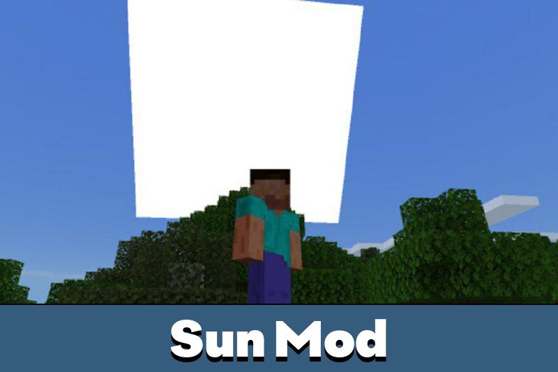 Download Sun for Minecraft PE mod: new dangers