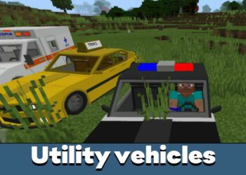 Download Bus for Minecraft PE mod: new transport