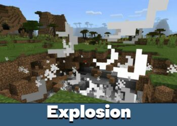 Download Dynamite Minecraft PE mod: explosive adventures
