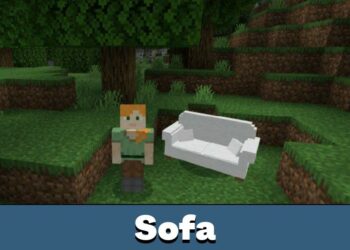 Download TV Minecraft PE mod: modern interior features