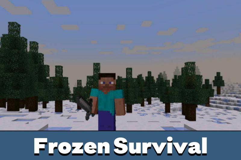 Download Frozen Survival Map for Minecraft PE - Frozen Survival Map for MCPE