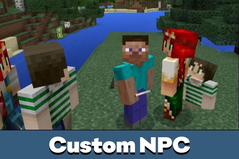 Download Custom NPC Mod For Minecraft PE Custom NPC Mod For MCPE Download Custom NPC Mod For Minecraft PE Custom NPC Mod For MCPE