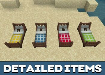 Download Fancy Bed Texture Pack for Minecraft PE - Fancy Bed Texture ...
