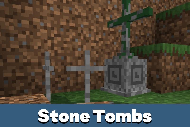 Download Stone Tombs Mod for Minecraft Bedrock Edition