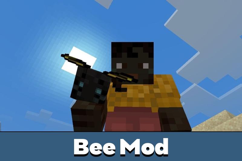Download Bee Mod for Minecraft Bedrock Edition