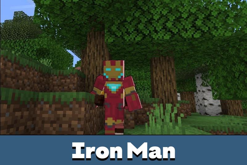 Download Iron Man Mod for Minecraft Bedrock Edition