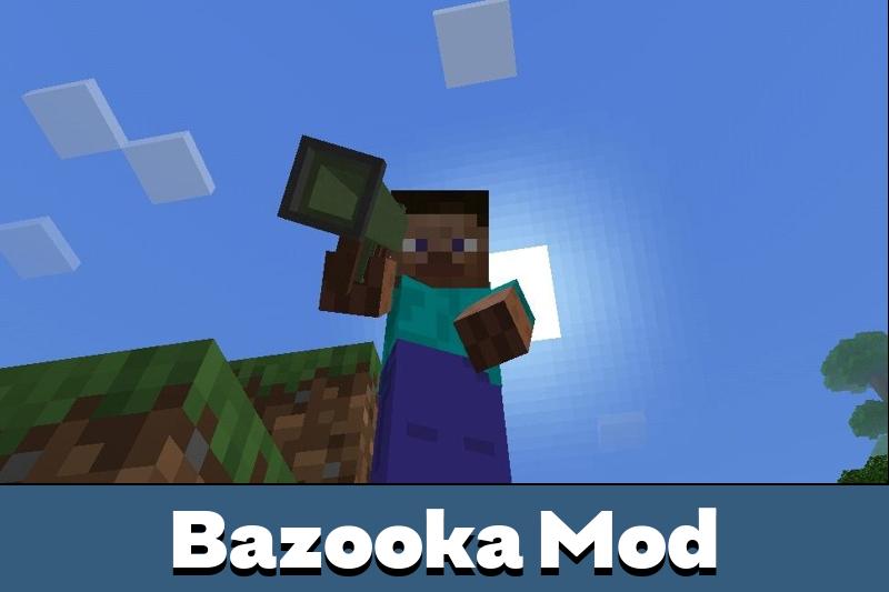 Download Bazooka Mod for Minecraft PE - Bazooka Mod for MCPE