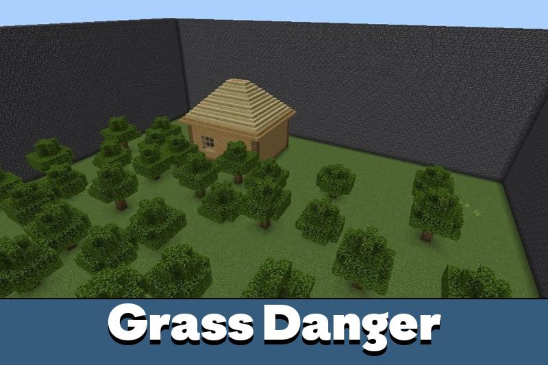 Download Grass Danger Map for Minecraft PE - Grass Danger Map for MCPE