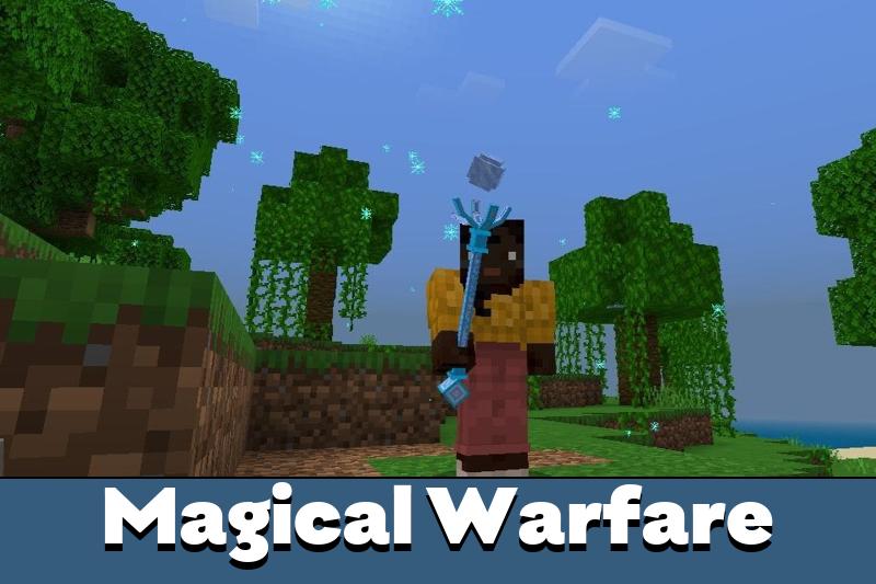 Download Magical Warfare Mod for Minecraft Bedrock Edition