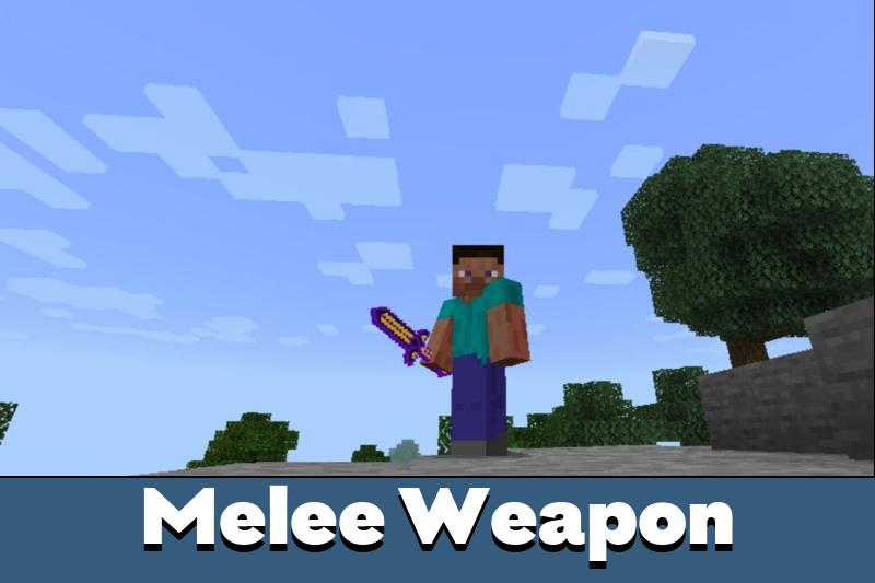 Download Melee Weapons Mod for Minecraft PE - Melee Weapons Mod for MCPE