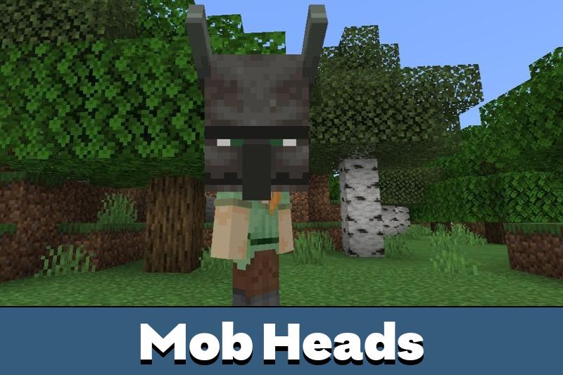Download Mob Heads Mod For Minecraft Pe Mcpedl