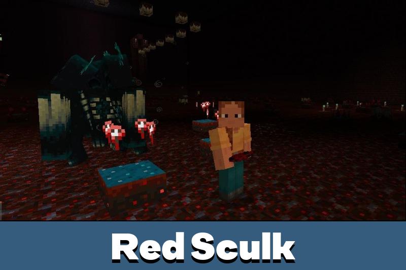 Download Red Sculk Map For Minecraft Pe Red Sculk Map For Mcpe