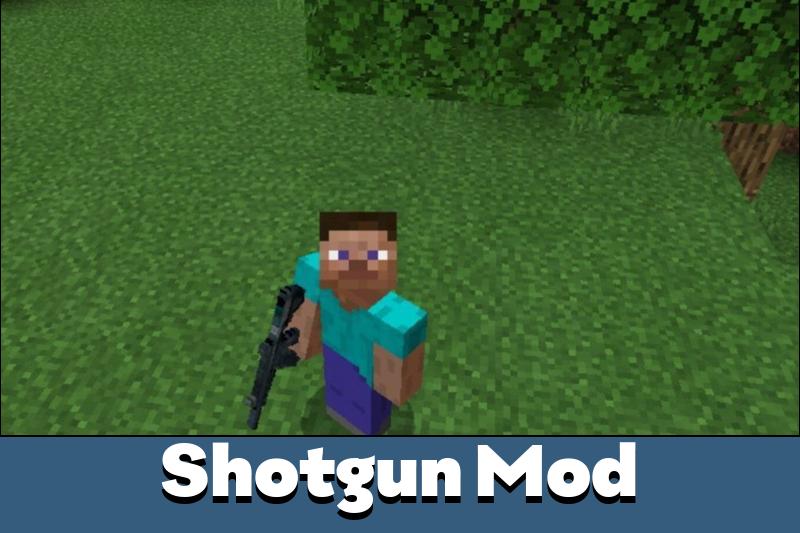 Download Shotgun Mod for Minecraft PE - Shotgun Mod for MCPE
