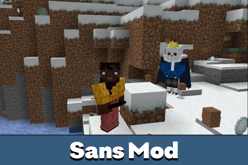 Download Sans Mod for Minecraft PE - Sans Mod for MCPE