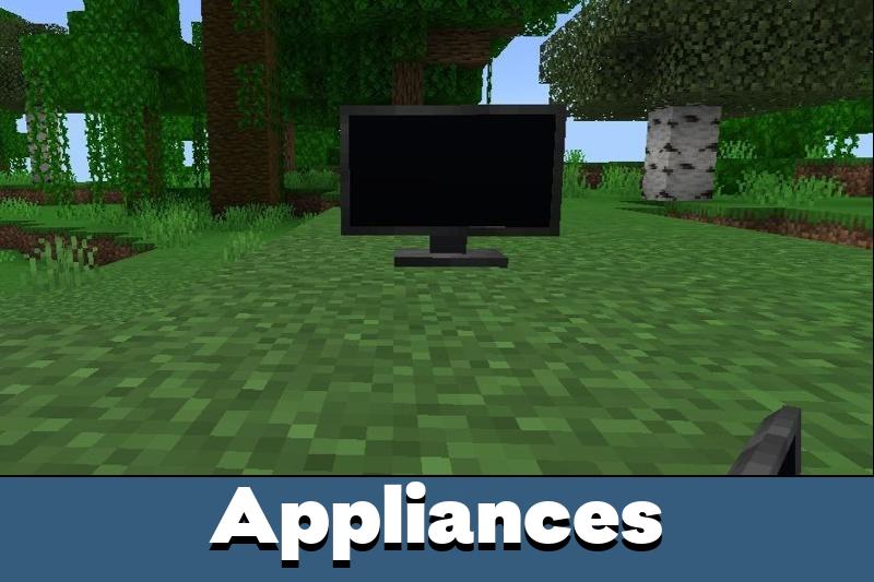 Download Appliances Mod for Minecraft PE - Appliances Mod for MCPE