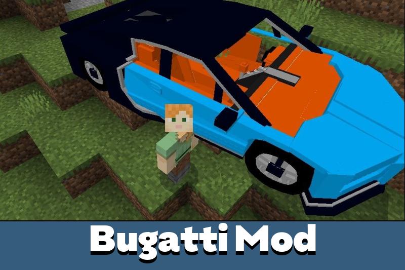 Download Bugatti Mod for Minecraft Bedrock Edition