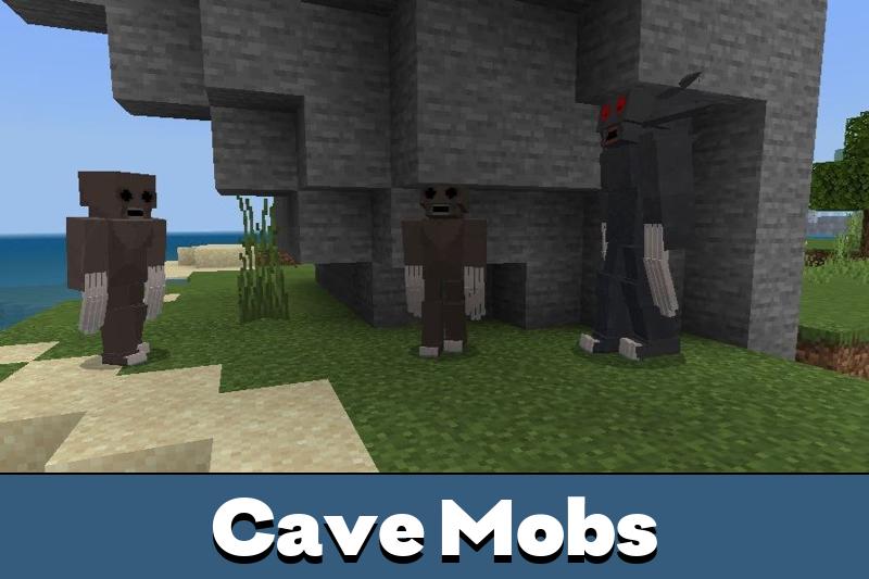 Download Cave Mobs Mod for Minecraft PE - Cave Mobs Mod for MCPE
