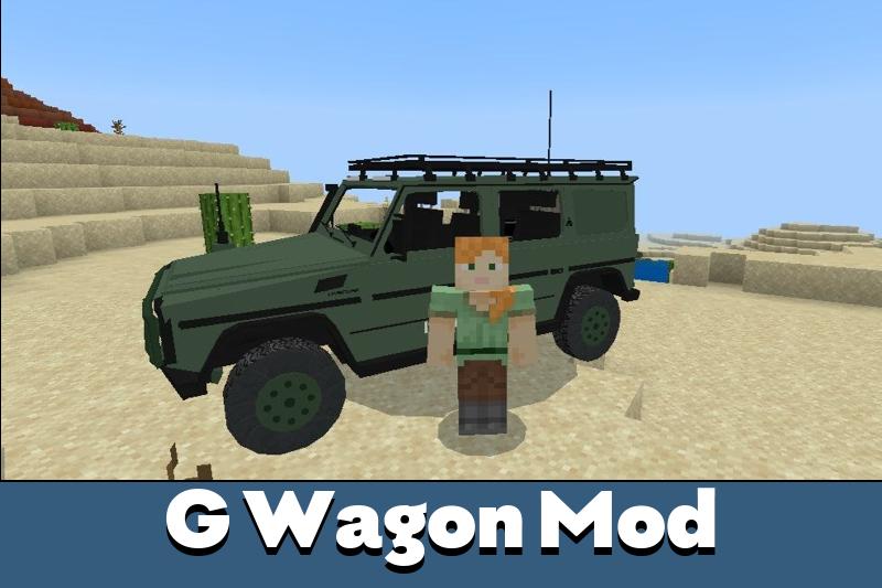 Download G Wagon Mod for Minecraft PE - G Wagon Mod for MCPE