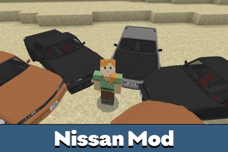 Download Nissan Mod for Minecraft Bedrock Edition