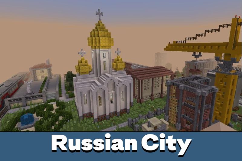Download Russian City Map for Minecraft PE - Russian City Map for MCPE