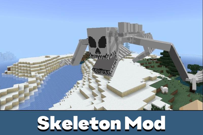 Download Skeleton Mod for Minecraft PE - Skeleton Mod for MCPE