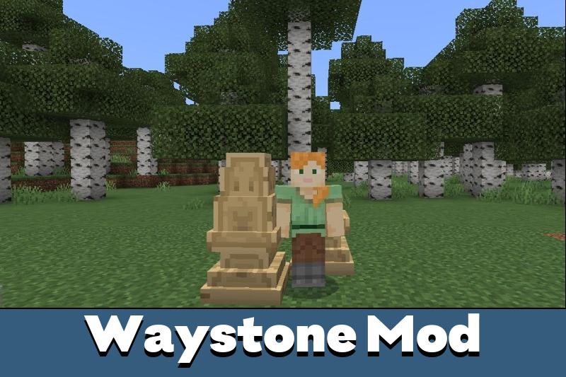 Download Waystone Mod for Minecraft Bedrock Edition