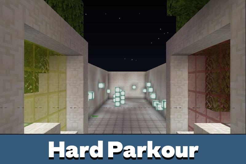 Download Hard Parkour Map for Minecraft PE - Hard Parkour Map for MCPE