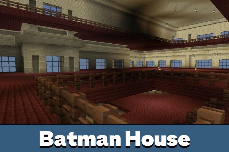 Download Batman House Map for Minecraft Bedrock Edition