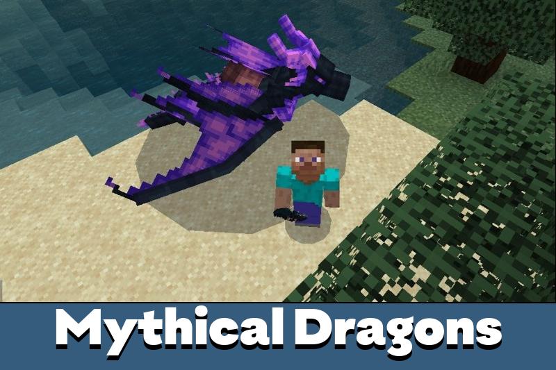 Download Mythical Dragons Mod for Minecraft Bedrock Edition