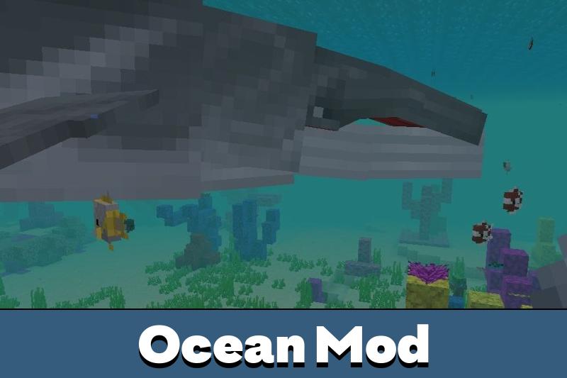Download Ocean Creatures Mod for Minecraft Bedrock Edition