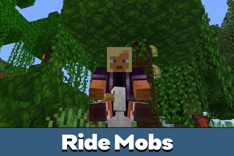 Download Ride Mobs Mod for Minecraft PE - Ride Mobs Mod for MCPE