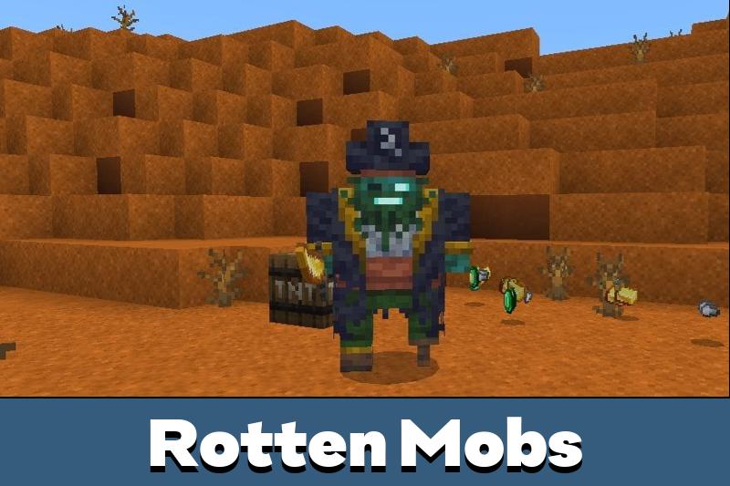 Download Rotten Creatures Mod for Minecraft PE - Rotten Creatures Mod ...