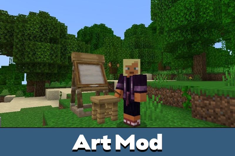 Download Art Mod for Minecraft PE - Art Mod for MCPE