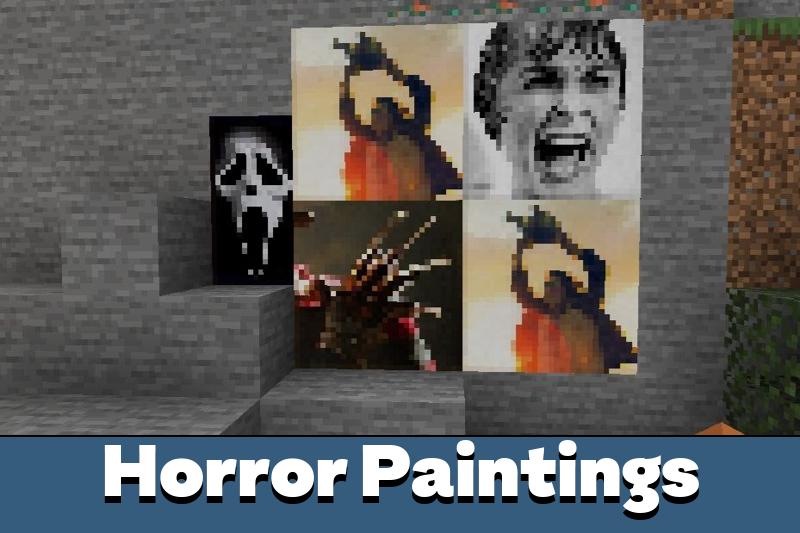 Download Horror Paintings Texture Pack for Minecraft PE - Horror ...