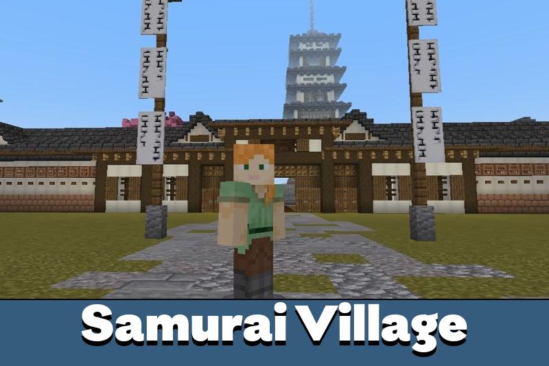 Download Samurai Village Map for Minecraft PE - Samurai Village Map for ...