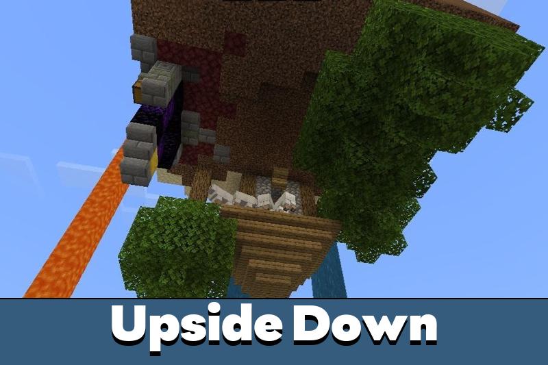 Download Upside Down Chunk Map for Minecraft PE - Upside Down Chunk Map for MCPE