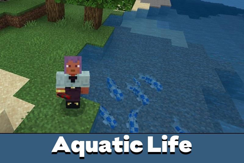 Download Aquatic Life Mod for Minecraft PE - Aquatic Life Mod for MCPE